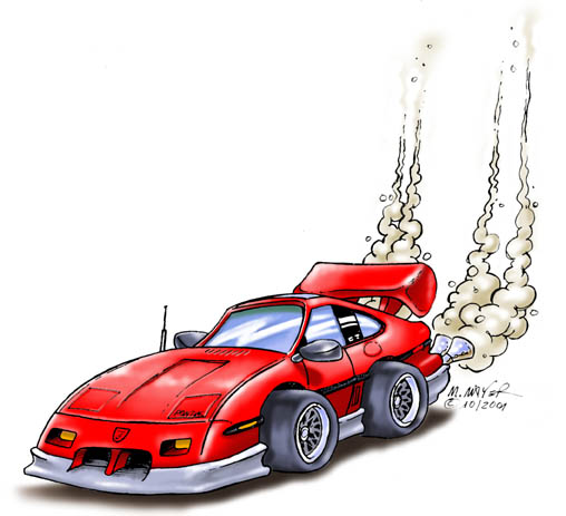 Looking for Fiero drawing, cartoons, caricatures.... - Pennock's Fiero ...