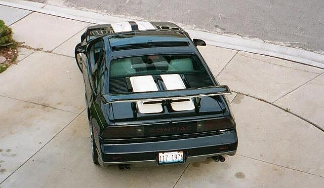 Top/Rear view of fiero - Pennock's Fiero Forum